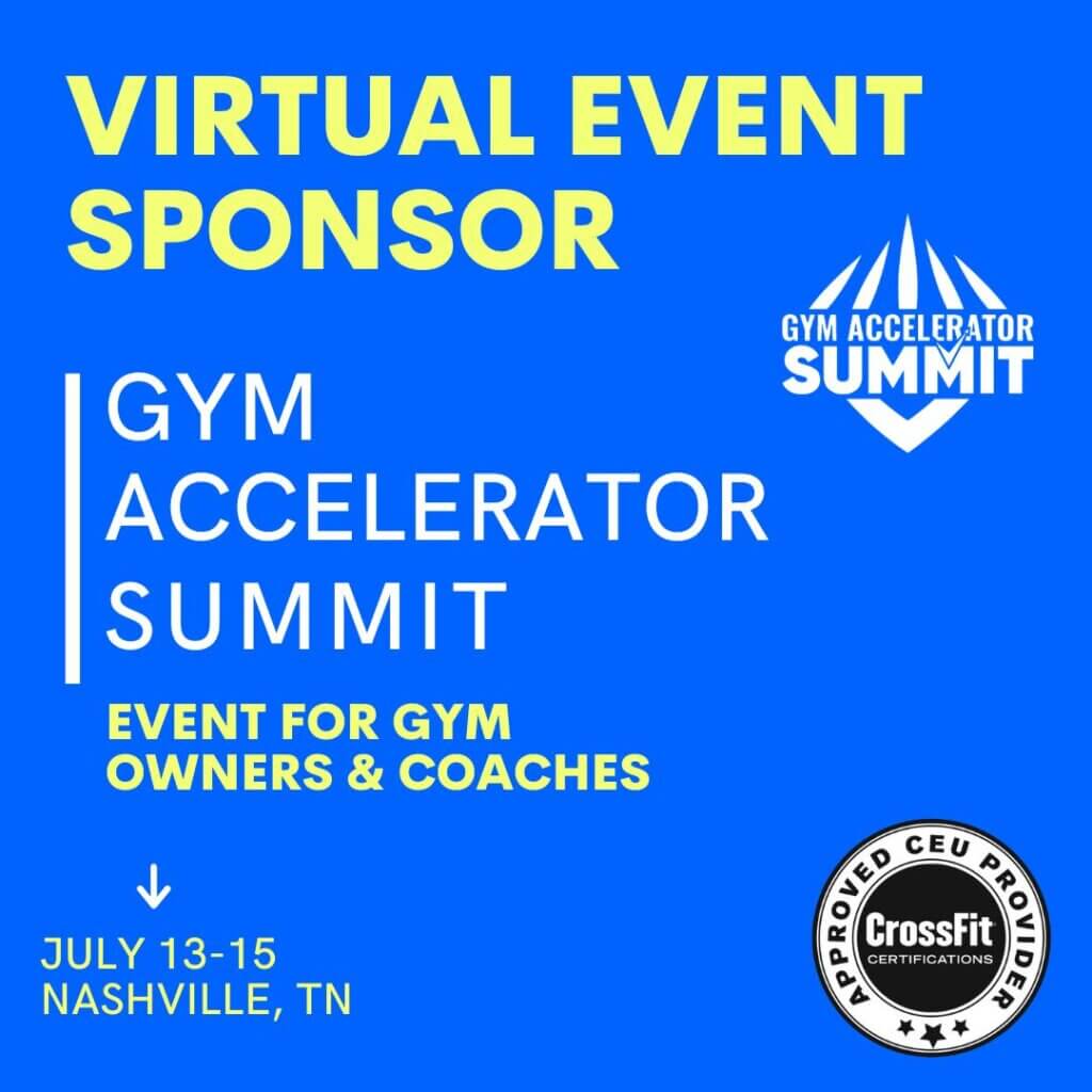 Virtual GAS Sponsor - Grow Your Nutrition Business